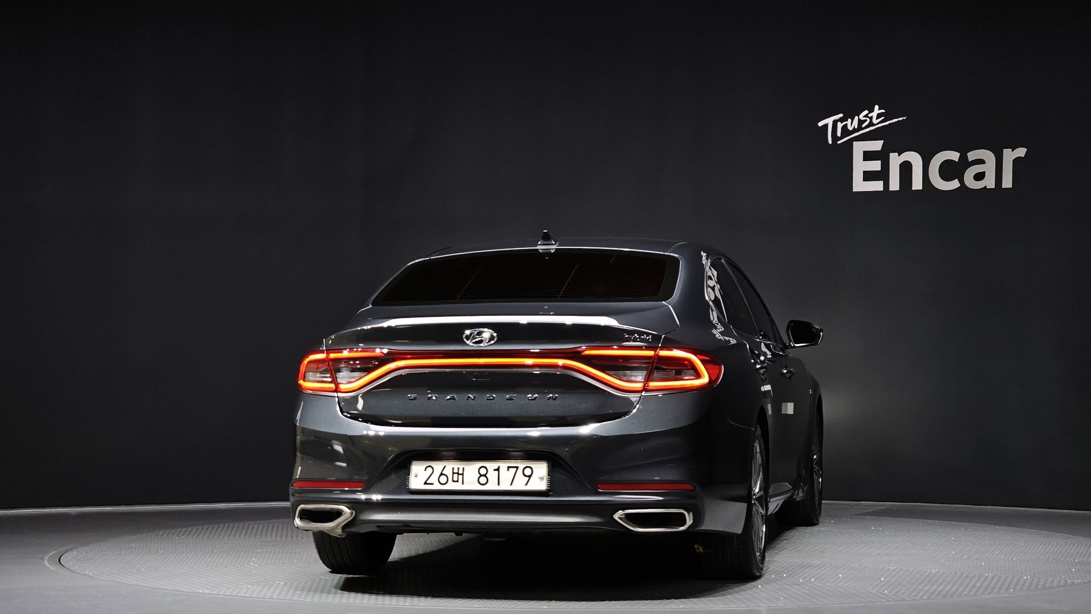 HYUNDAI GRANDEUR IG HYBRID 2018 - 89724 km | Korean Used Car Stock ...
