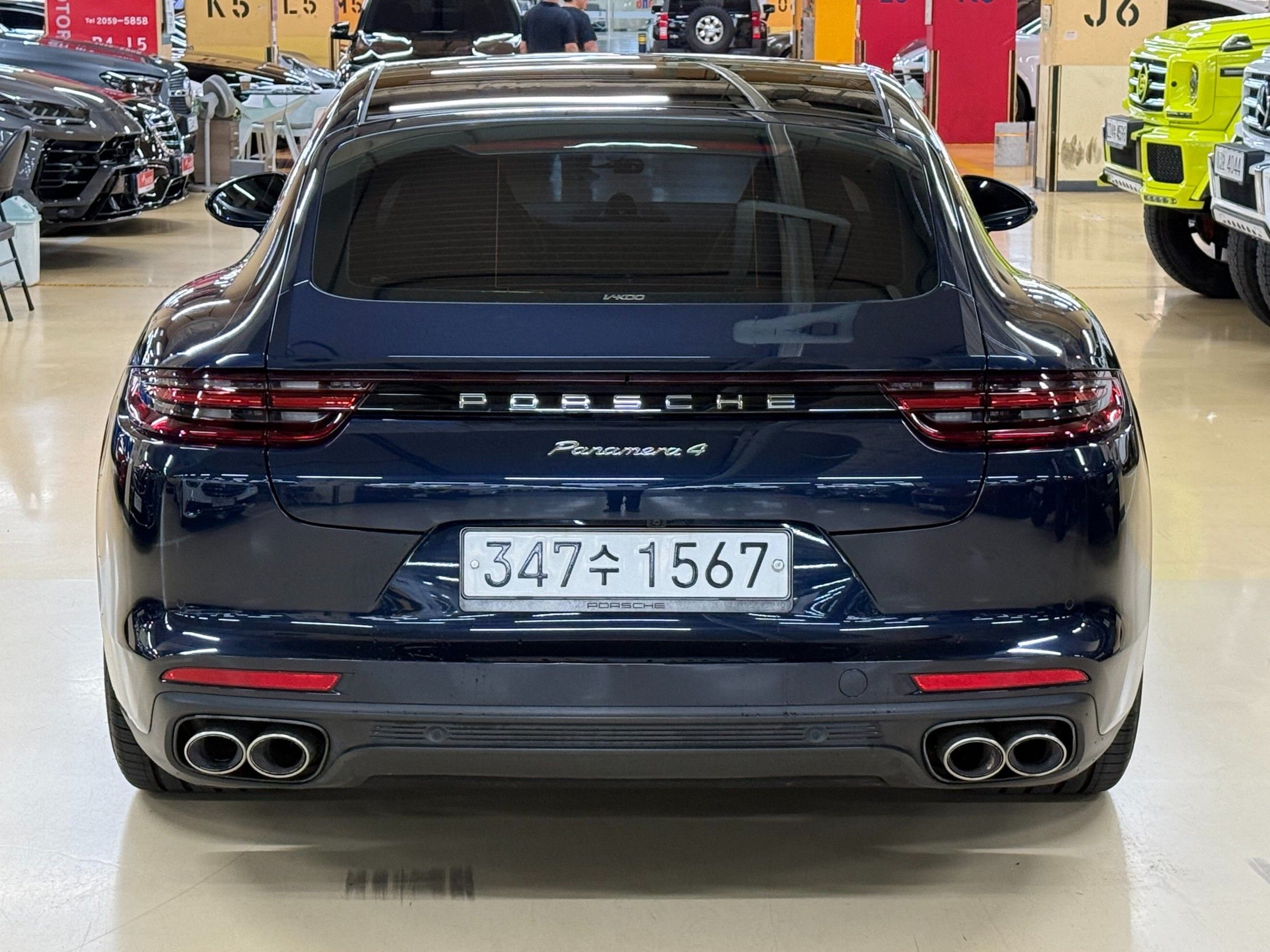 PORSCHE PANAMERA 971 2018 - 64000 km | Korean Used Car Stock | Loginet