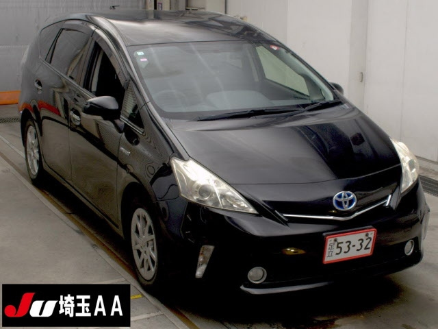 TOYOTA PRIUS ALPHA 2014 - 159000 km | Japanese Used Car Stock | Loginet