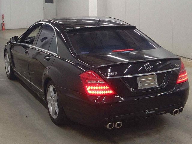 2009 Mercedes S550: 5.5L V8, 69,000 km, Black, S CLASS, Auction Grade ...